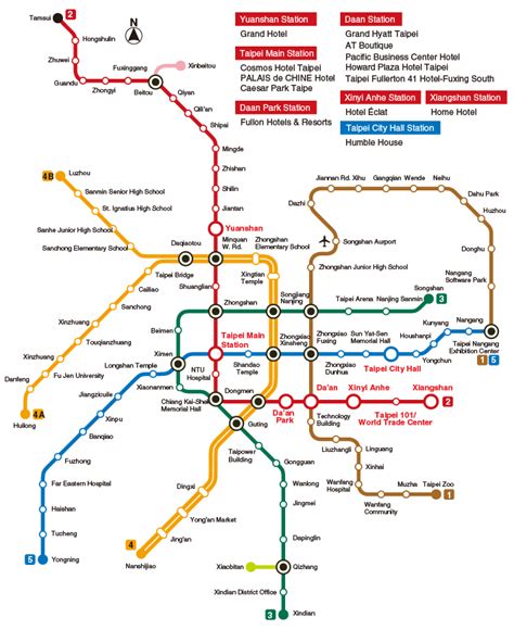 Taipei Metro Map Map Daan Metro Station Njhw
