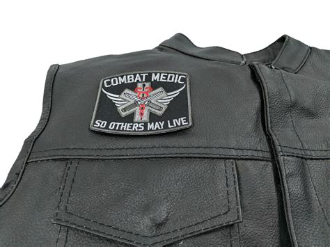 Combat Medic Patch So Others May Live Embroidered Patches By Ivamis Patches