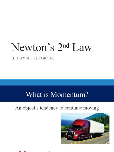 Forces 2 Newtons 2nd Law 2 Pdf