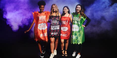 Fast Food Halloween Costume Ideas Like Taco Bells Hot Sauce Dresses