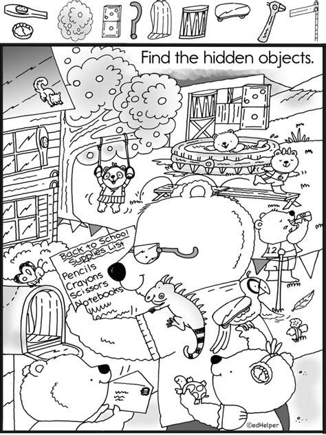 Cubs On The Case Hidden Objects Puzzle Workbook