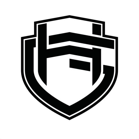 Hg Logo Monogram Vintage Design Template 16579035 Vector Art At Vecteezy