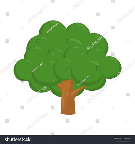 Tree Sign Emoji Icon Illustration Nature Stock Vector Royalty Free 2219827383 Shutterstock