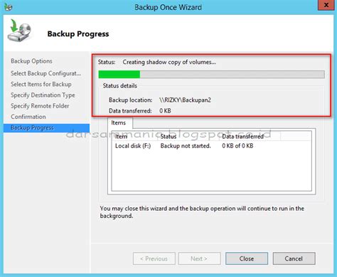 Lab 10 Konfigurasi Backup Dan Restore Pada Windows Server 2012 ~ Warung Informasi