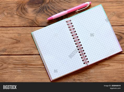 Open Notebook With Writing