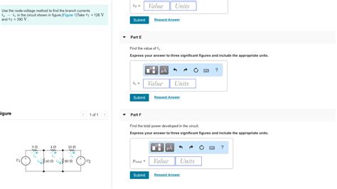Solved Parta Use The Node Voltage Method To Find The Branch