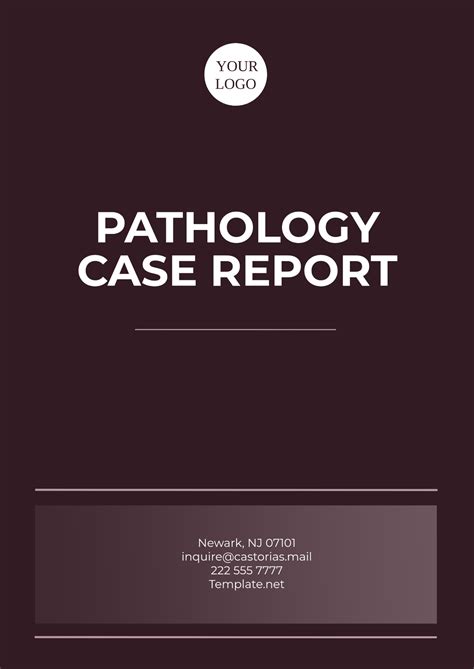 Free Pathology Case Report Template To Edit Online