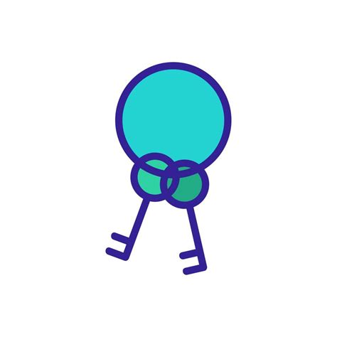 Icon Vector Access Keys Isolated Contour Symbol Illustration 9962422