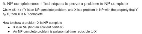 What Is The Technique To Show That A Problem Is
