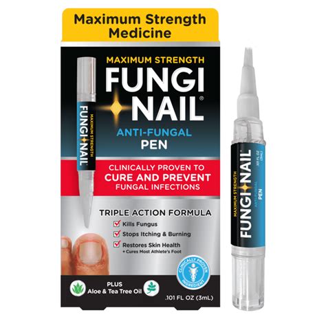 Fungi Nail Maximum Strength Anti Fungal Pen Applicator 0101 Fl Oz