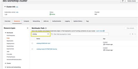 Resources Eks Workshop