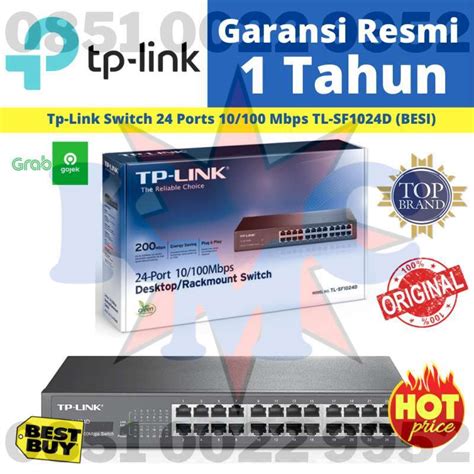 Promo Tp Link Switch Hub Port Gigabit Mbps Tl Sg D Diskon Di Seller Karya Megah