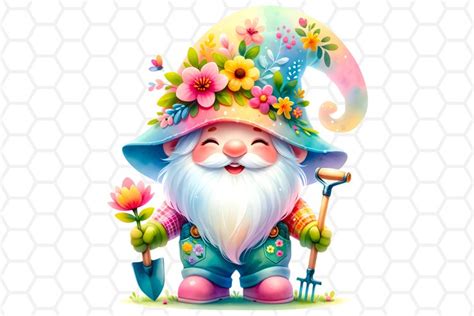 Cute Garden Gnome Clipart Garden Clipart Png 3461576
