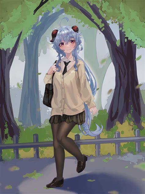 Ganyu Fan Art Rgenshinimpact