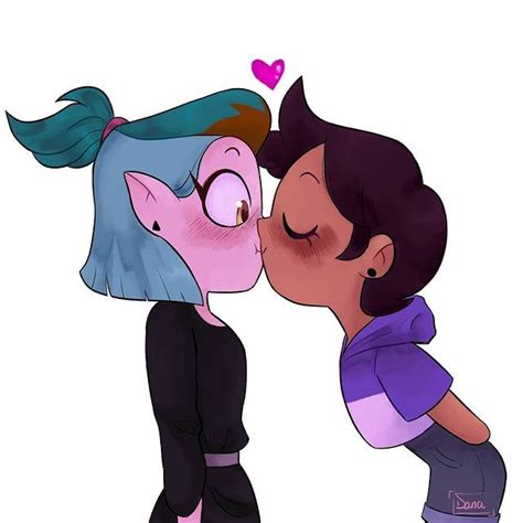 Luz Kisses Amity Owl House Night In The Wood Amity