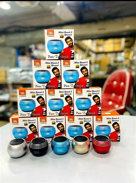 Jbl Mini Boost Bluetooth Speaker Size Small Silver At Piece In New Delhi