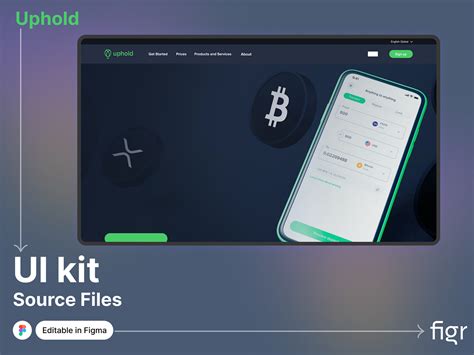 Make Uphold Ui Your Own By Figr Design On Dribbble