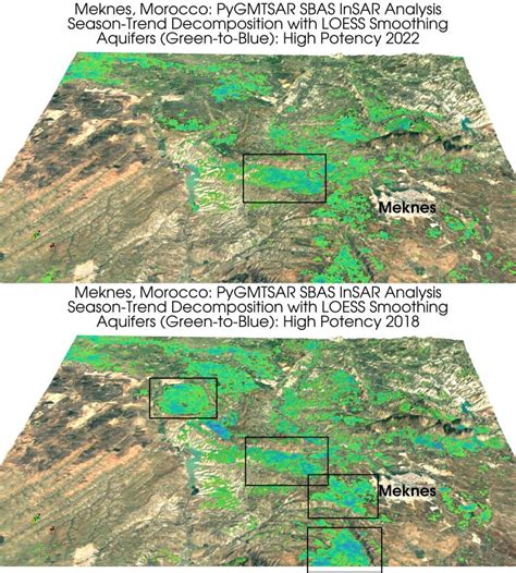 Insar Remotesensing Geophysics Pygmtsar Loess Morocco Alexey Pechnikov