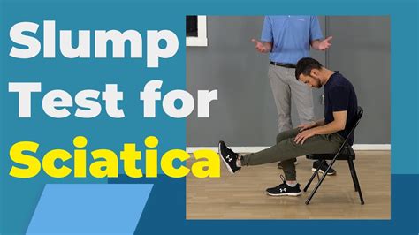 Do You Have Sciatica The Slump Test Diy Youtube