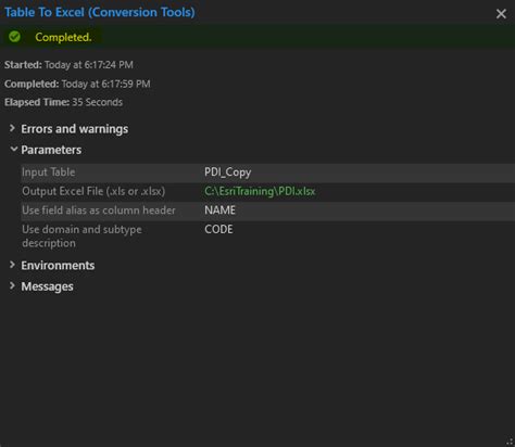 Solved Error Exporting Table To Excel Format From ArcGIS Esri Community