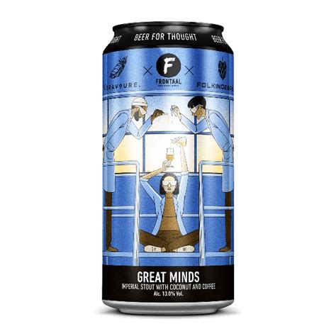 Great Minds Imperial Stout Frontaal Brewing Company