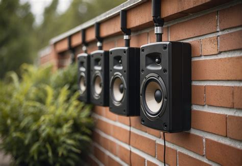 How To Install Outdoor Speakers Sleek Space