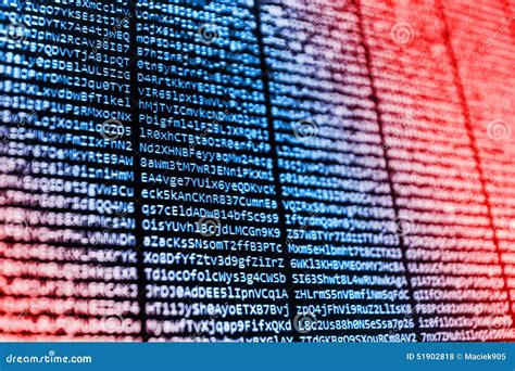 Programming Coding Source Code Screen Stock Photo Image Of Concept Dark