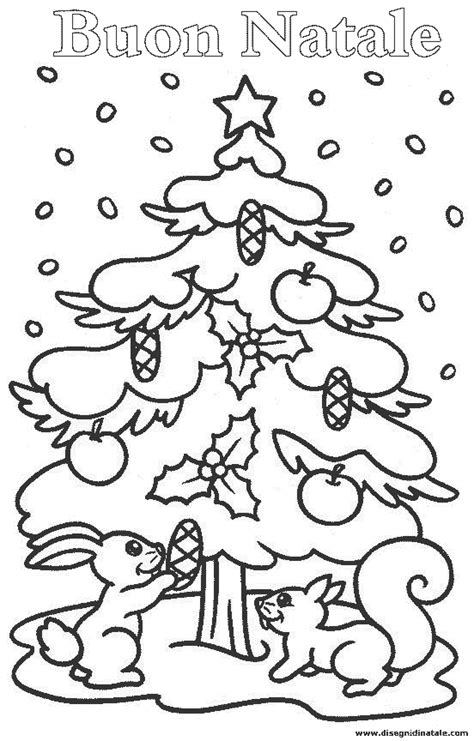 Disegni Di Natale Scoiattoli