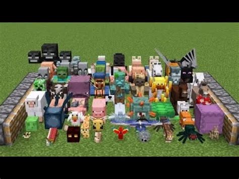 All Mobs Combined Youtube