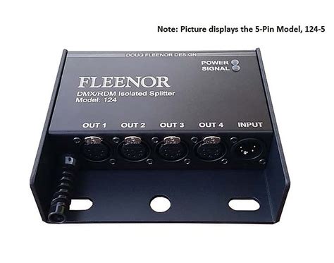 Doug Fleenor Design 124 Bi Directional Dmx512 Rdm Splitter Reverb