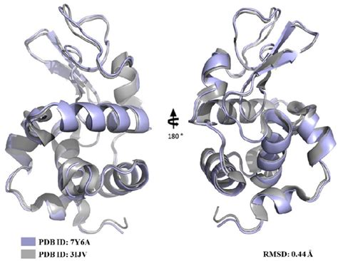 Superposition Of The Lysozyme Structure Determined By The Data