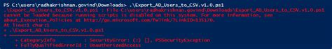Set PowerShell Execution Policy For Current User