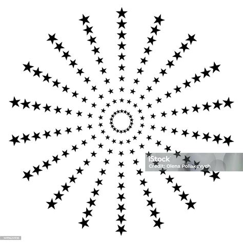 방사형 원 선에 점을 찍습니다 원형 방사 속도 기하학적 선 벡터 그림입니다 스톡 이미지 가리키기에 대한 스톡 벡터 아트 및 기타 이미지 Istock