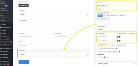 how to connect meta box wordpress with fluent forms