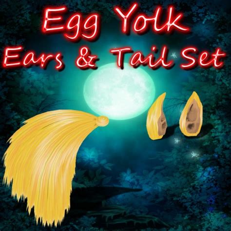 Second Life Marketplace Egg Yolk Clean Ears And Tail Set