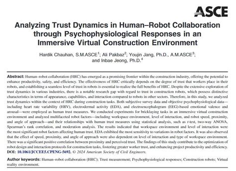 Hardik Chauhan On Linkedin Constructionindustry Robotics Research