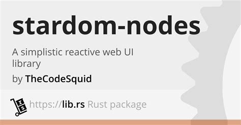 Stardom Nodes Rust Library Lib Rs