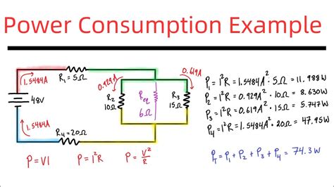 Determine Power Consumed In A Series Parallel Circuit Engineer4free The 1 Source For Free