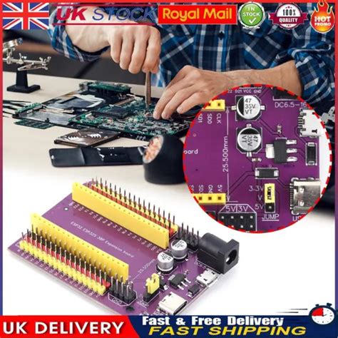 Esp32 Module Nodemcu 32s Lua Type Cmicro Gpio Expansion Board £599