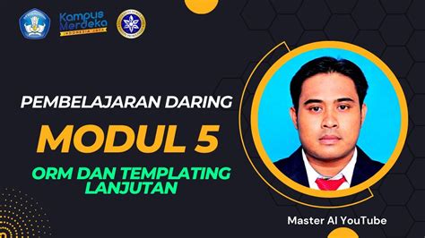 Modul 5 Lanjutan Templating Orm Pembelajaran Daring Django Mata