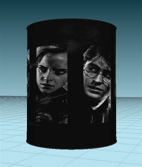 Stl File Lampe Veilleuse Harry Potter Hermione Ron Voldemort 💡