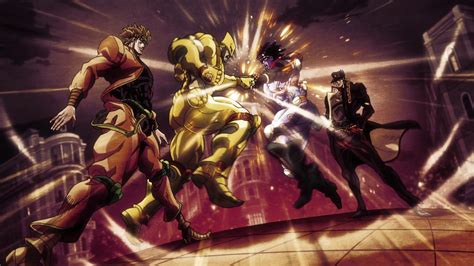 Dio Vs Jotaro Wallpapers Wallpaper Cave