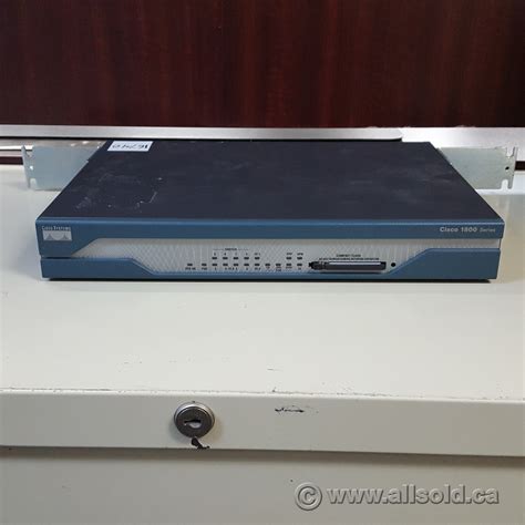 Cisco 1800 100 Mbps 8 Port 10 100 Wireless G Router Allsold Ca Buy Sell Used Office