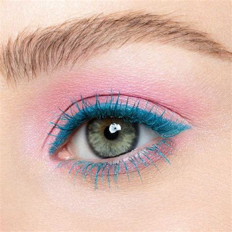 Макияж с розовой подводкой (61 фото)