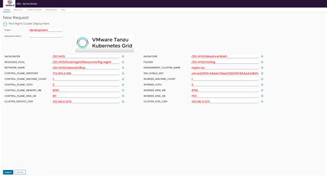 Tanzu Kubernetes Grid Tkg Clusters Deploying Using Vrealize