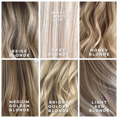 Some Shades Of Blond Blonde Hair Color Chart Blonde Hair Color Cool