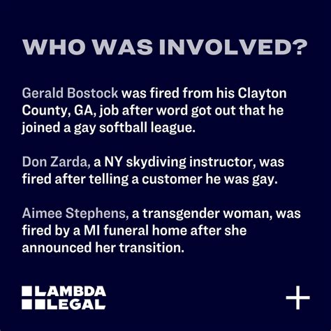Lambda Legal On Twitter On This Day In 2020 The Supreme Court Issued A Landmark Employment