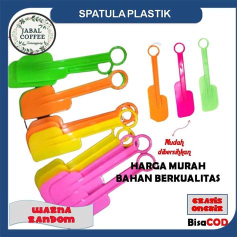 Jual Solet Bumbu Masakan Kemasan Plastik Spatula Plastik Kecil Warna