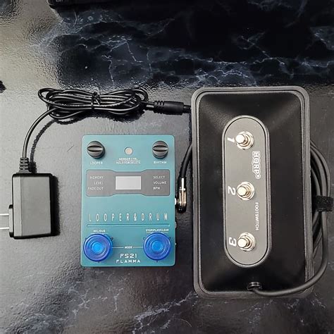Flamma FS21 stereo Drum machine & Looper with ext. 3 button | Reverb