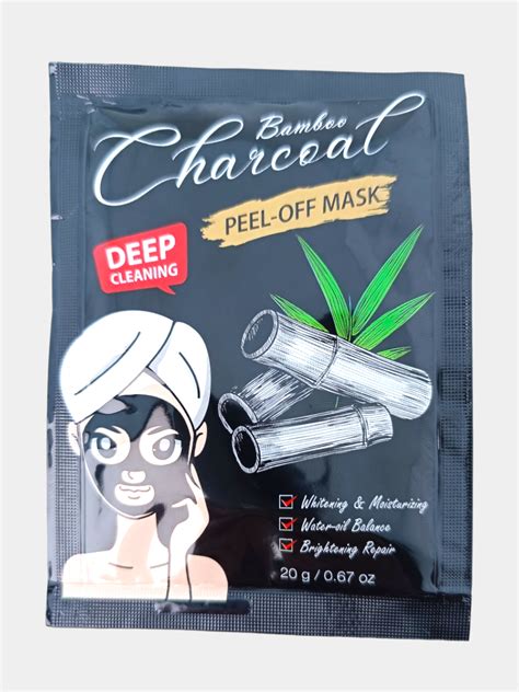 Черная маска пленка для лица от черных точек и акне 20 г купить по низким ценам в интернет